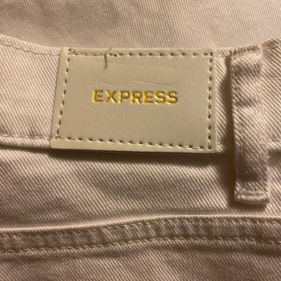 Express | Jeans | Conscious Edit Super High Waisted Ripped Modern ...